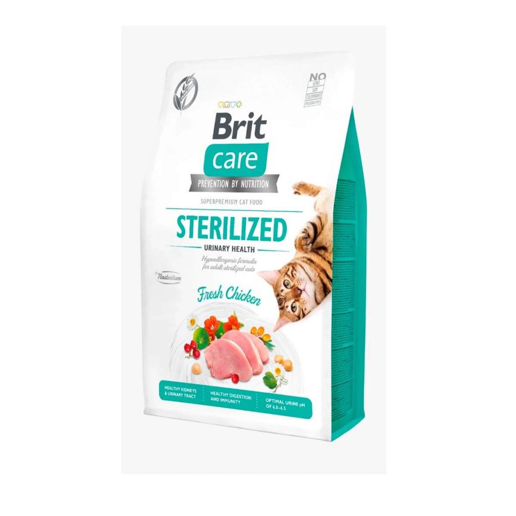 Brit Care Cat GF Sterilized Urinary 2 Kgs – Petcity