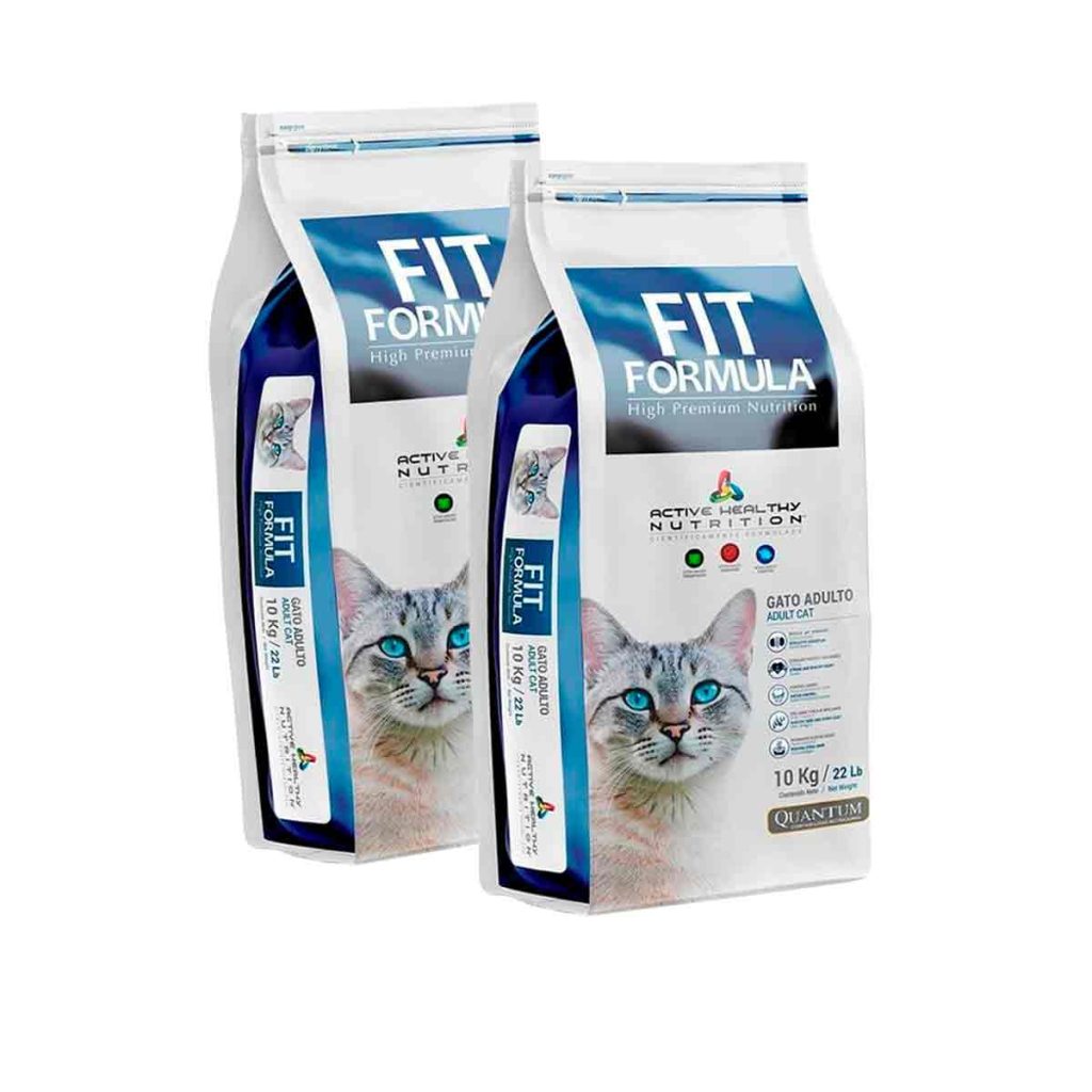 2 Sacos Fit Formula Gato Adulto 10 Kgs - Petcity